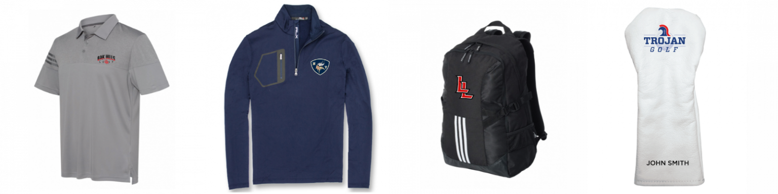 Custom Apparel - High School Golf